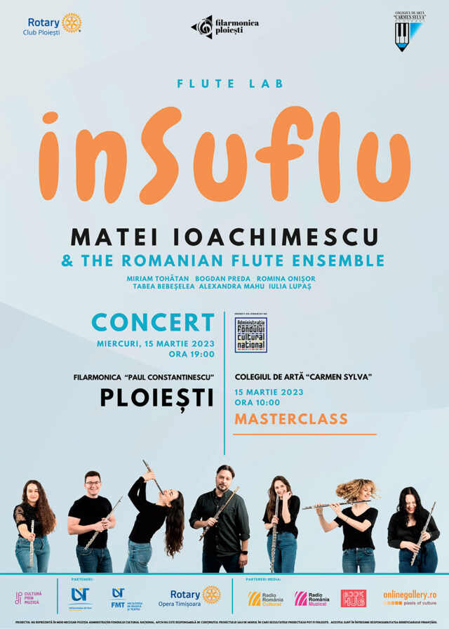 Flute Lab – inSuflu – 15 martie 2023 – Filarmonica "Paul Constantinescu ...